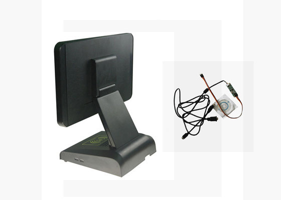 Black Color Retail POS Terminal Touch Screen Waterproof With NFC 2GB Memory