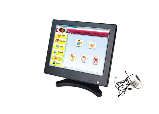 USB PC Touch Screen Point Of Sale Terminals Resolution 1024 * 768 Lan For Food Industry