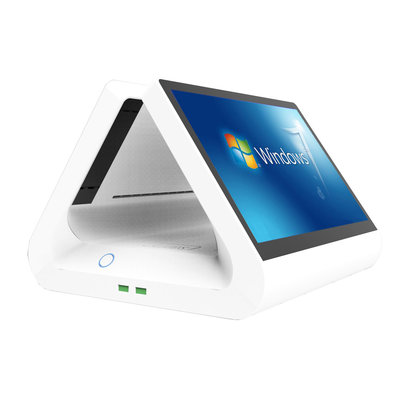 12 Inch Pos White Color Retail Pos Terminal Windows All In One Pos Capacitive Touch Screen