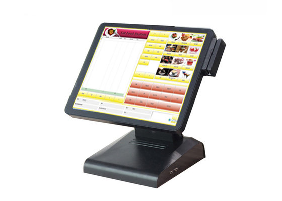 Full Flat Waterproof  Touch Screen Pos Cash Register , Interactive Windows Pos System