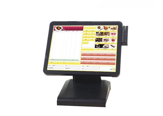 Full Flat Waterproof  Touch Screen Pos Cash Register , Interactive Windows Pos System