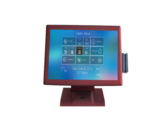 15 Inch Pos Terminal Touch Pos System Epos All In One Pos Capacitive With MSR