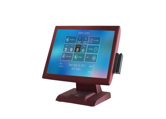 15 Inch Pos Terminal Touch Pos System Epos All In One Pos Capacitive With MSR