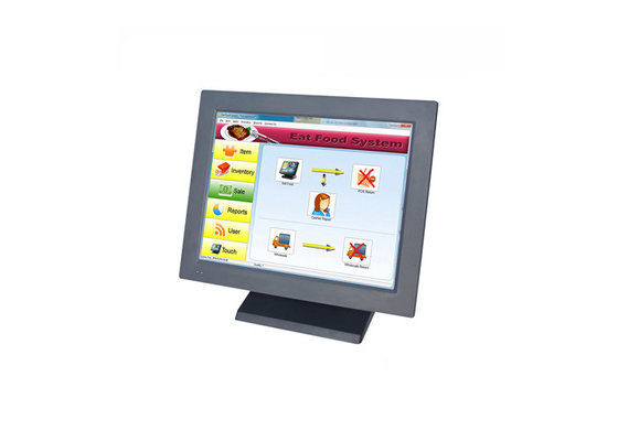 15" ABS Resistive Touch Screen Pos System For Small Retail Store High Brightness