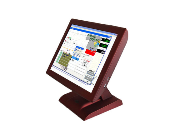 Supermarket Cashier Equipment POS System J1900 CPU 15 Inch Completed POS Hardware For POS Solution