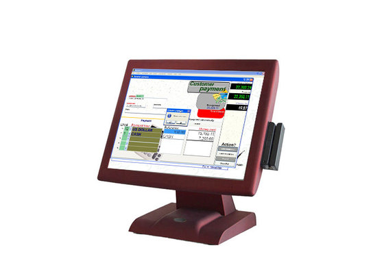 All In One Pos Computer System For Supermarket Touch Screen Win7 System