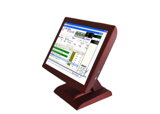 Resisitive POS Touch Screen Computer , Fanless Supermarket Cash Register System
