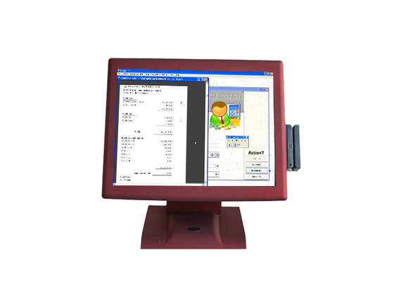 Point Of Sale LCT Touch Screen Cash Register All In One Windows System 15 Inch