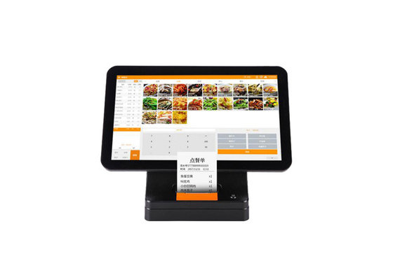 All In One Counter Machine All In One Touchscreen POS Terminal Built - In 58 Thwemal Printer