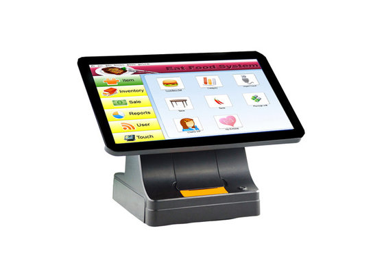 Touch Screen Pos Terminal / All In One POS Terminal 410 MM Cash Drawer
