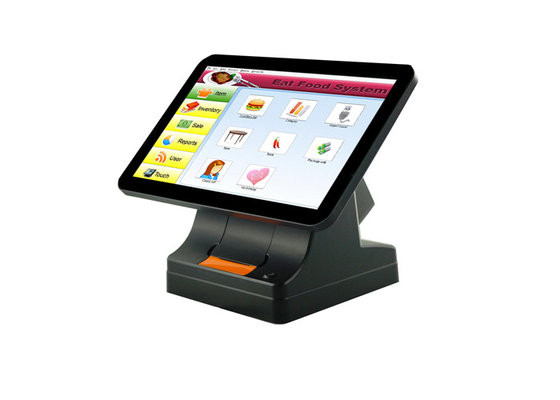 Touch Screen Pos Terminal / All In One POS Terminal 410 MM Cash Drawer