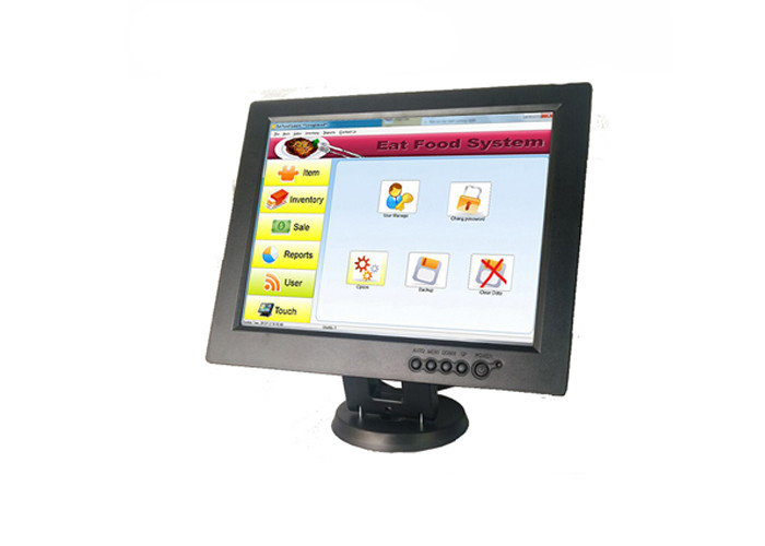 Industrial Control Pos Lcd Monitor , Monitoring Capacitive Pos Software Monitor