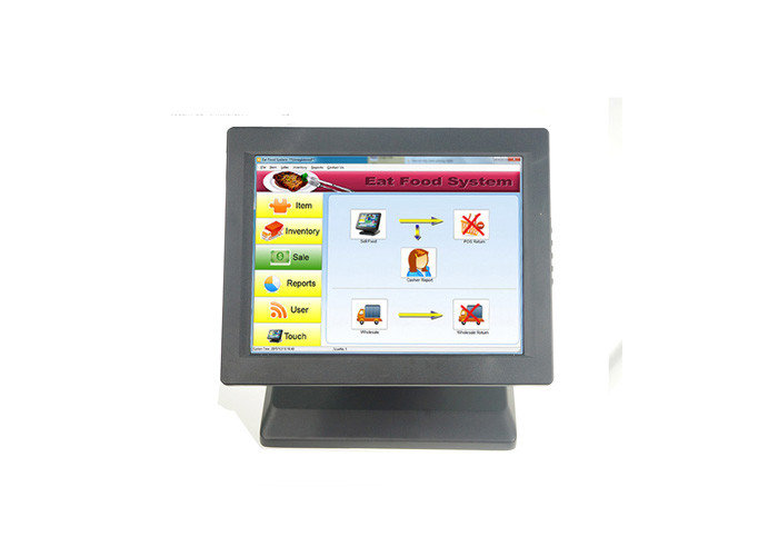 Adjustable Stand Pos System Monitor For Bar Touch Screen High Resoution