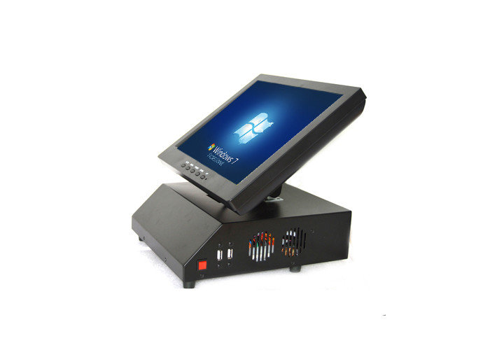 12 Inch POS Touch Screen Computer Cash Register With Hard Driver SSD 64G