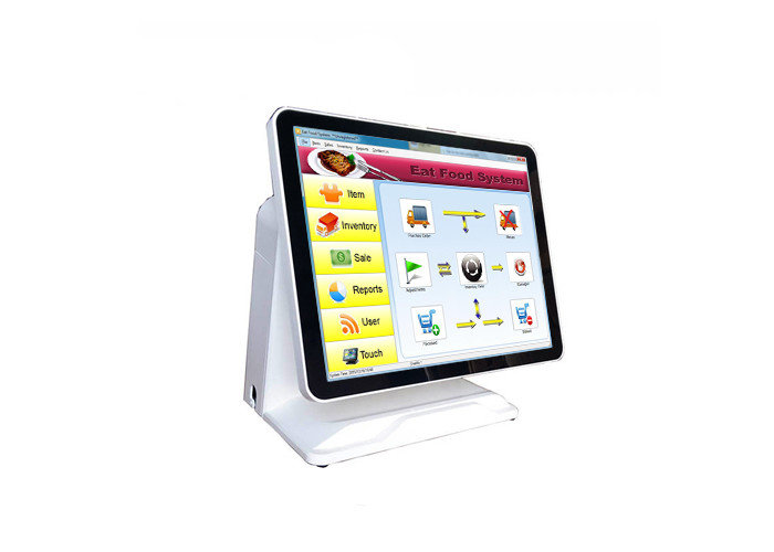 J1900 CPU Wifi Pos System All In One High Performance With Wide View Angle