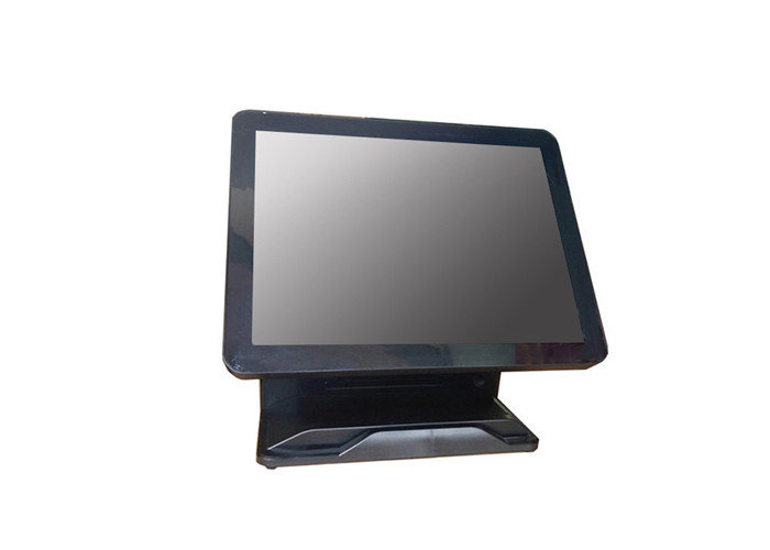 Restaurant All In One Touchscreen POS Terminal Win10 System Space Saving