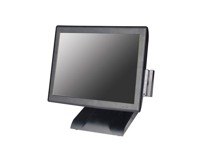 Cash Register POS Touch Screen Computer For Supermarket Black Color CE Certification