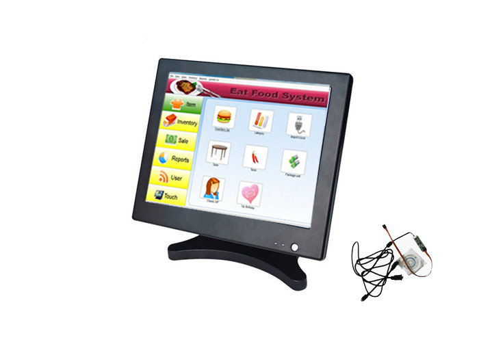 15 '' LCD / LED Touch Screen POS Machine , Point Of Sale Computer System For Bookstore
