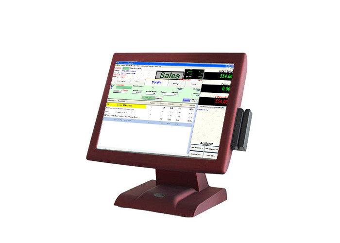 AIO Resistive All In One Touchscreen POS Terminal Pc With Window OS System