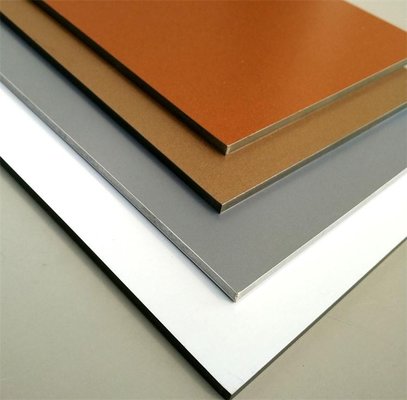 Top  high quality 4mm Alucobond  matte series PVDF Aluminum Composite Panel white black grey color