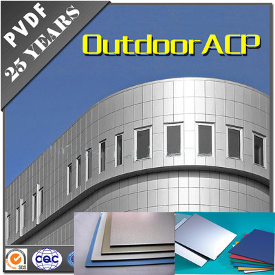 Top  high quality 4mm Alucobond  matte series PVDF Aluminum Composite Panel white black grey color