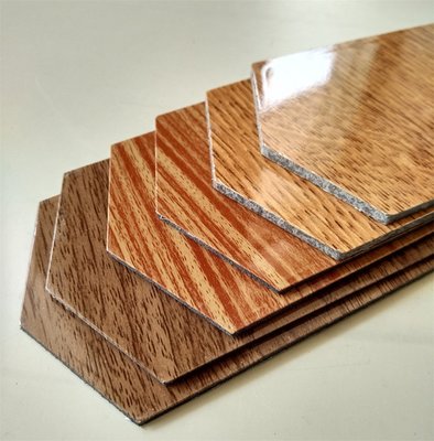 high quality Teak Aluminum Composite Panel Interior decoration wall paneling