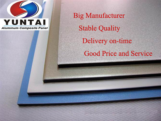 1220x2440x 4mm metal silver Aluminum Composite Panel interior decoration quality ACP sheets 20 years warantty