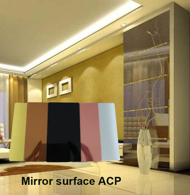 China good quality Aluminum Composite Panel mirror surface Alucobond price list