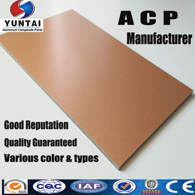 5mm PVDF ACP sheet building facade cladding ACM panel alucobond price China supplier