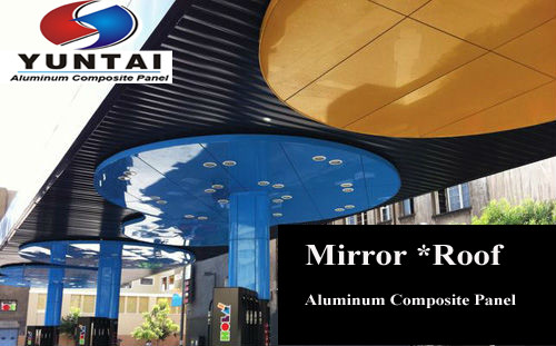 China good quality Aluminum Composite Panel mirror surface Alucobond price list