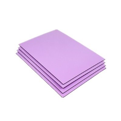 Wall Cladding Fireproof PVDF Aluminum Composite Panel Glossy PVD Colored