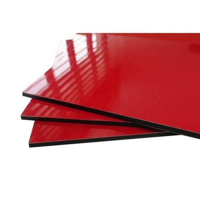 High Gloss kitchen wall covering Acm Board Wall Cladding building interior decoration