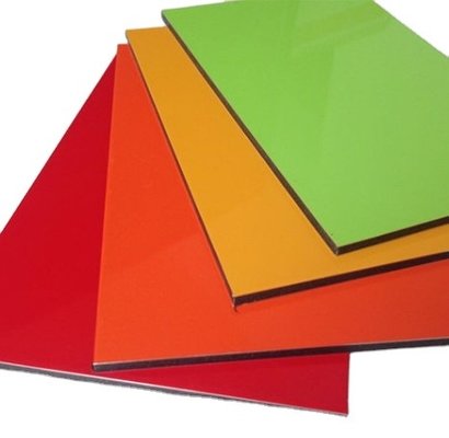 High Gloss kitchen wall covering Acm Board Wall Cladding building interior decoration