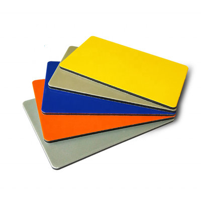 4mm Glossy Green aluminum composite panel for advertising board