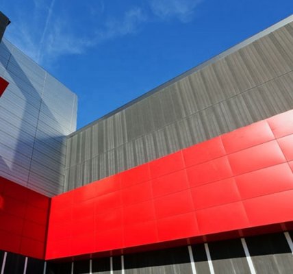 aluminum composite panel shandong building facade materials