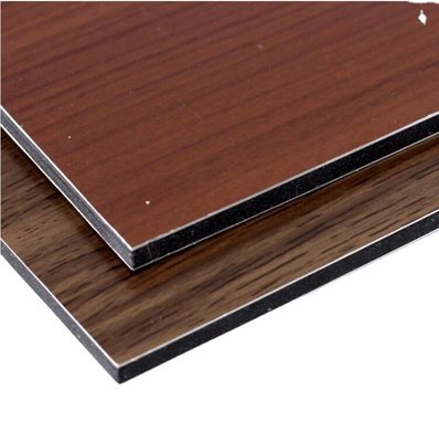 4x8 ACP Exterior Wood Aluminum Composite Panel MKS001 Outdoor PVD Colored