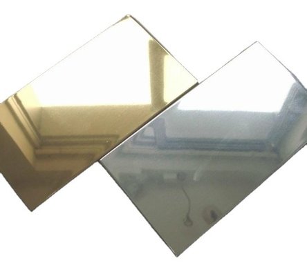 Building Material 3mm 4mm Mirror Aluminum Composite Panel MKS001 Outdoor PVD Colored