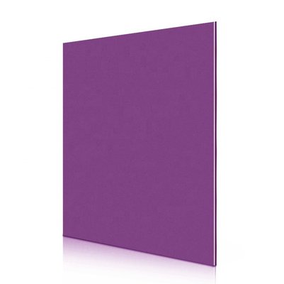 Pure color exterior wall aluminum-plastic composite board advertising signs waterproof aluminum