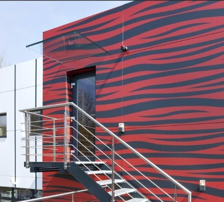 High Quality Exterior Weather Board Facade Marble Aluminium Composite Panel