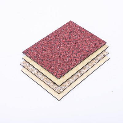 3mm 4mm 5mm Marble Aluminum Composite Panel With Stone Grain Color For Kitchen Cabinet