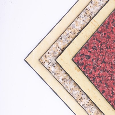 3mm 4mm 5mm Marble Aluminum Composite Panel With Stone Grain Color For Kitchen Cabinet