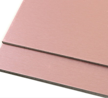 Interior Wall Brushed Aluminum Composite Panel Building Material Wall Decorative