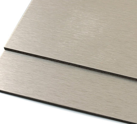 Interior Wall Brushed Aluminum Composite Panel Building Material Wall Decorative