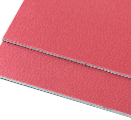 Interior Wall Brushed Aluminum Composite Panel Building Material Wall Decorative