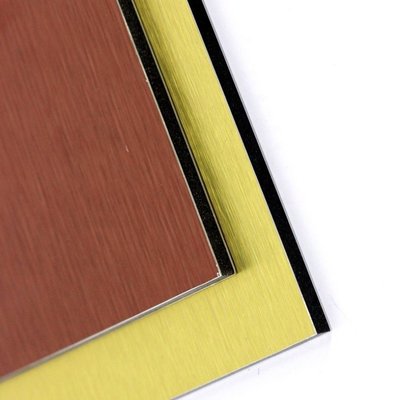 Building Materials Brushed Aluminum Composite Panel Exterior Wall Cladding MKS001 Outdoor