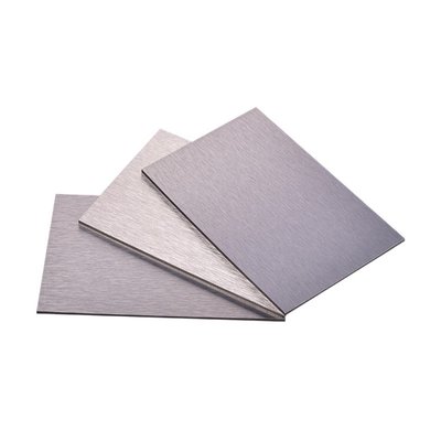 4mm PVDF PE Brushed red / Brushed gold alucobond fireproof ACP aluminum composite panel