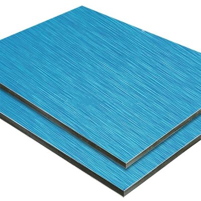 Brushed 4mm/5mm/6mm Pvdf/Pe Aluminum Composite Panel/Acp/Acm Brushed Color For Exterior Wall Cladding System