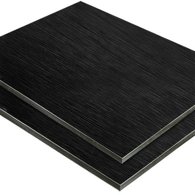 Cheapest Interior Wall Cladding Brushed Aluminum Composite Panel Exterior Wall Cladding PVDF Brushed Aluminum Composite Panel