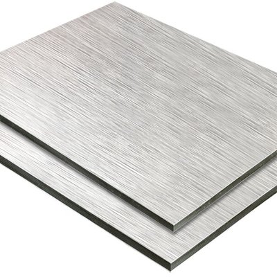 Cheapest Interior Wall Cladding Brushed Aluminum Composite Panel Exterior Wall Cladding PVDF Brushed Aluminum Composite Panel
