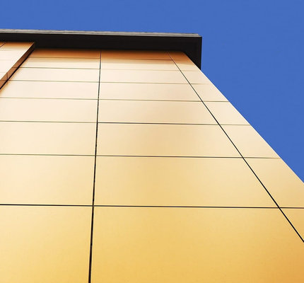 Building Panel Alucobond Brushed Aluminum Composite Panel  Building Material Wall Decorative